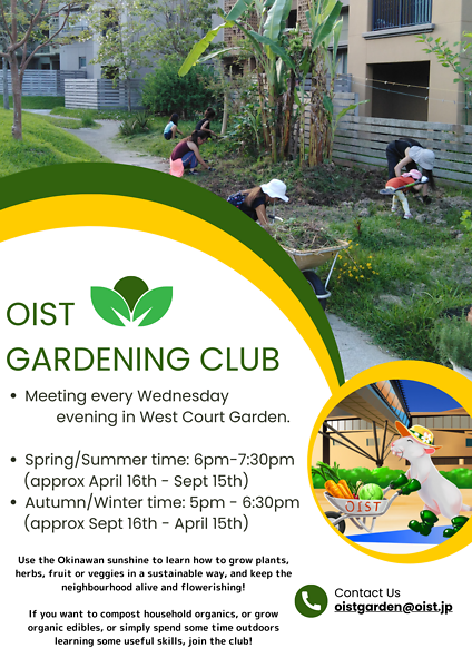 OIST Gardening Club | OIST Groups